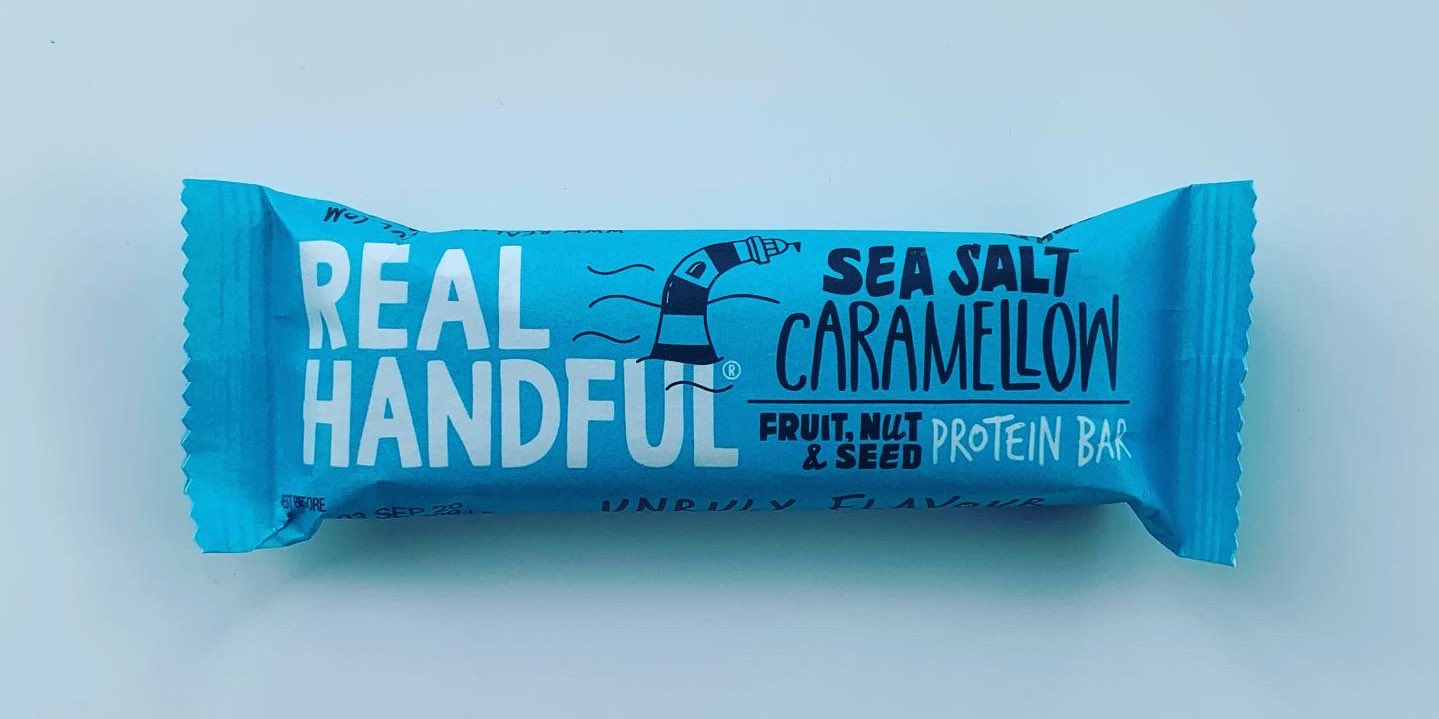 Real Handful Sea Salt Caramellow Fruit Nut and Seed Protein Bar 40g RRP ...