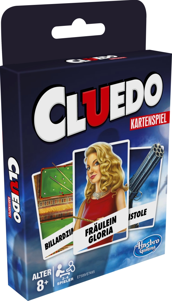 Hasbro Cluedo Card Game (In German) RRP £6.99 CLEARANCE XL £3.99 ...