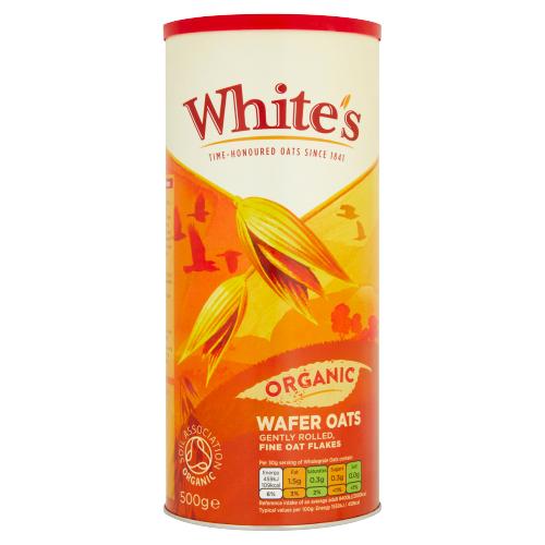 White's Organic Wafer Oats Caddy 500g RRP £3.20 CLEARANCE XL £1.50 ...