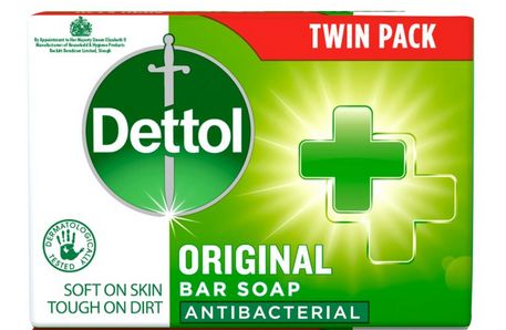 Dettol Antibacterial Bar Soap Original RRP 89p CLEARANCE XL 69p ...