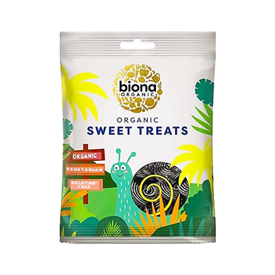 Biona Organic Sweet Treats Licorice Spirals 75g RRP £2.50 CLEARANCE XL ...
