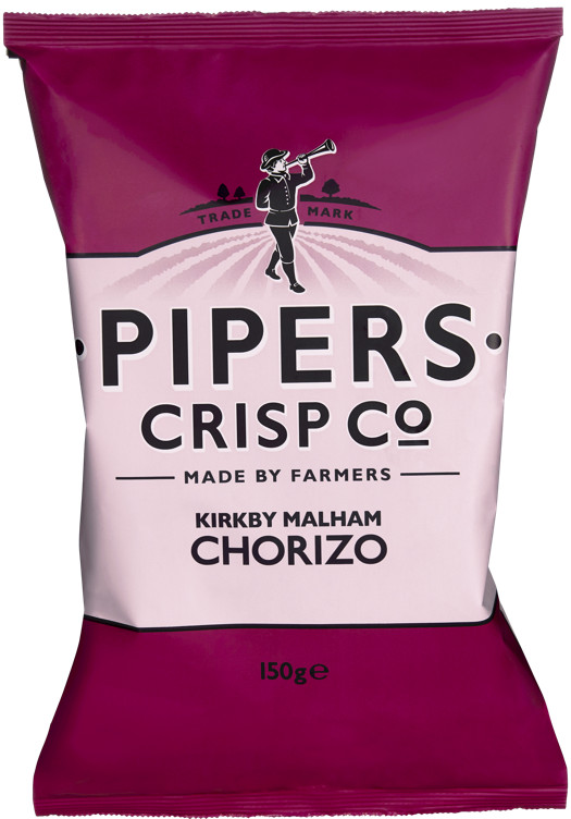 Pipers Kirkby Malham Chorizo Sharing Crisps 150g RRP £3 CLEARANCE XL ...
