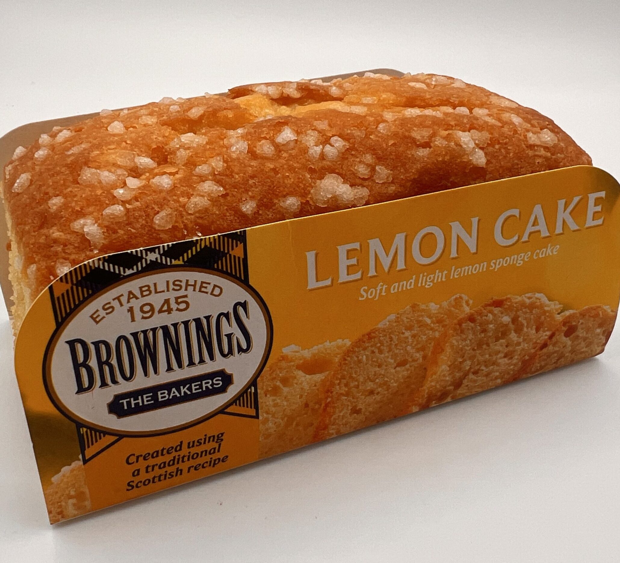 Brownings Delicisiously Light Lemon Cake RRP £2.50 CLEARANCE XL 89p or ...