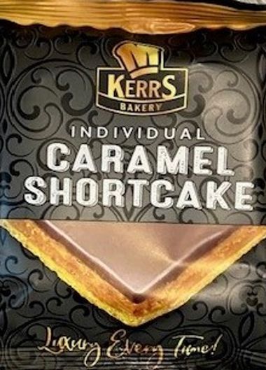 Kerrs Bakery Individual Caramel Shortcake RRP 82p CLEARANCE XL 39p or 3 ...