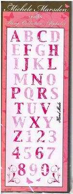 Michele Marsden Crafts Stamp Collection Alphabet RRP £3.50 CLEARANCE XL ...