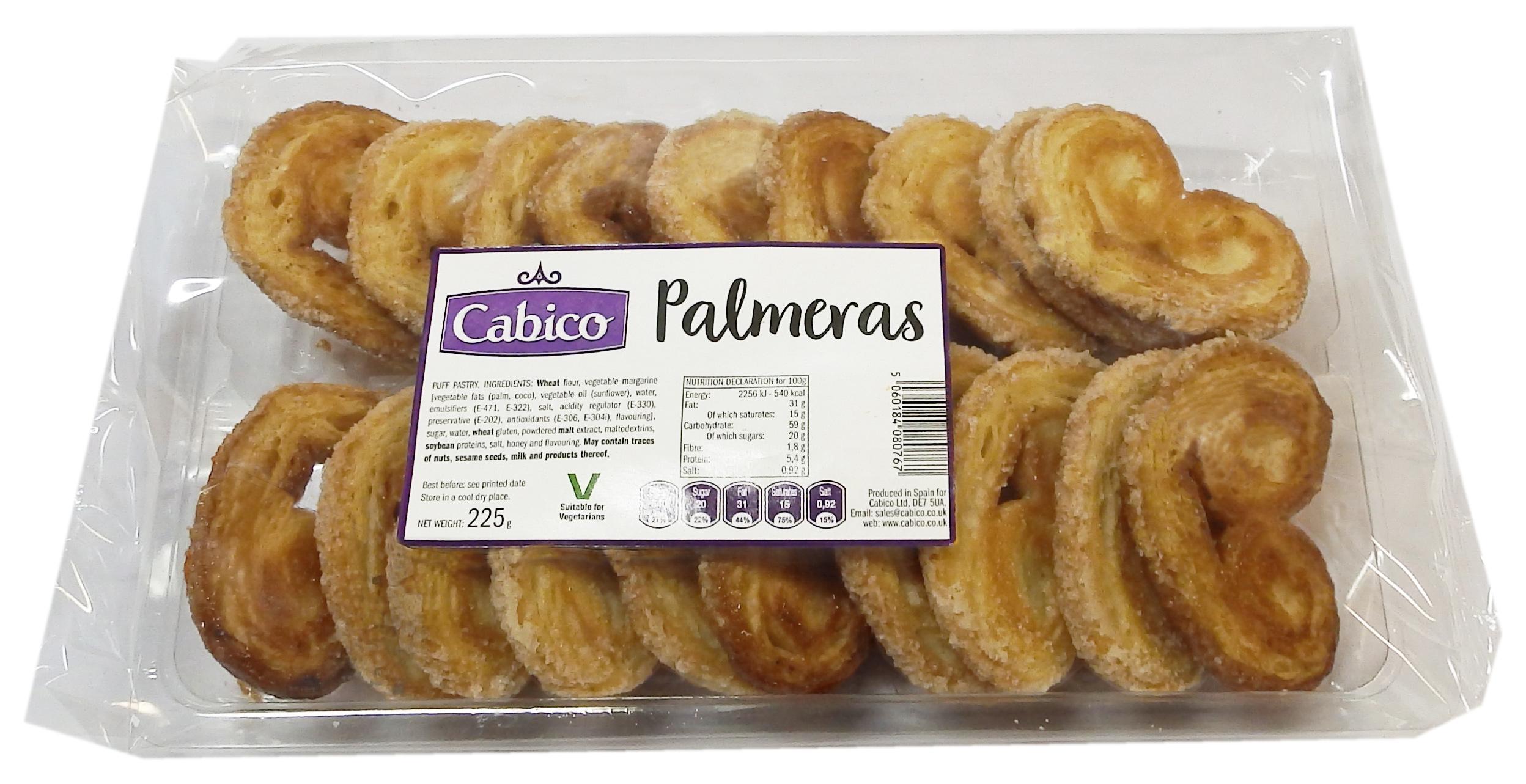 Cabico Palmeras Pastry 225g RRP £2.25 CLEARANCE XL 99p Clearance ...