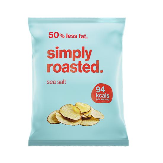 Simply Roasted Sea Salt Flavour Crisps 21.5g RRP £1 CLEARANCE XL 39p or ...