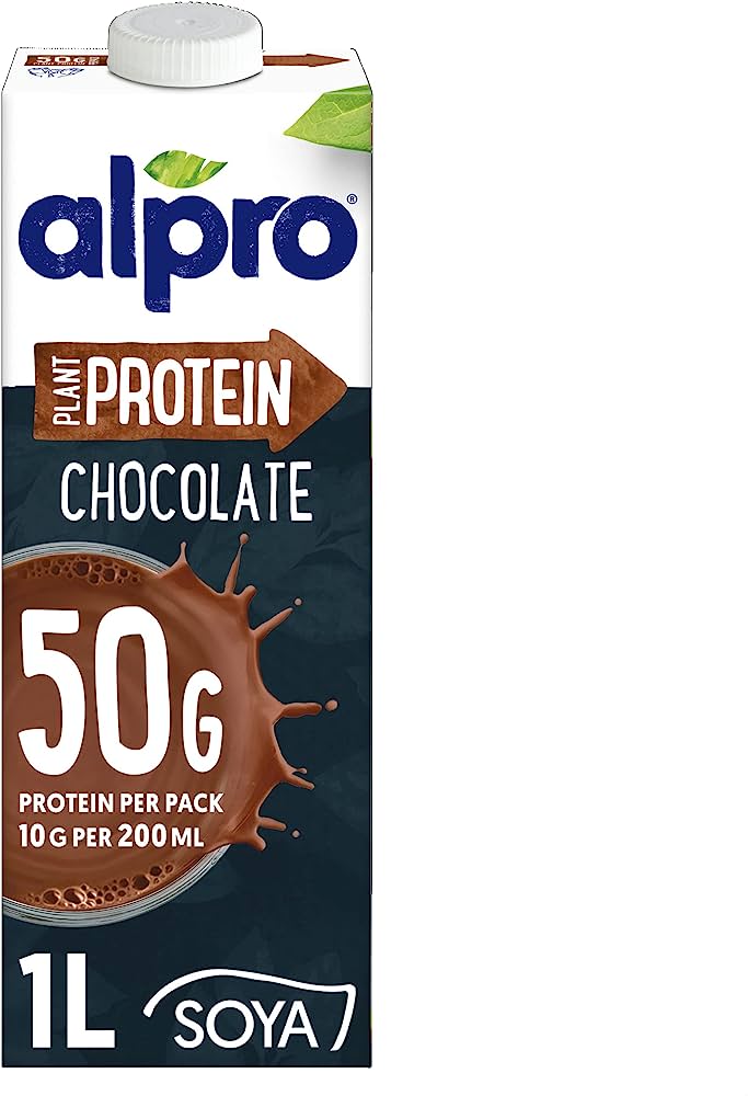 Alpro Soya High Protein Chocolate Long Life Drink 1L RRP £2.30 ...