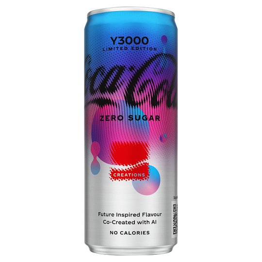 Coca Cola Creations 3000 AI Limited Edition Zero Sugar 250ml Can RRP ...