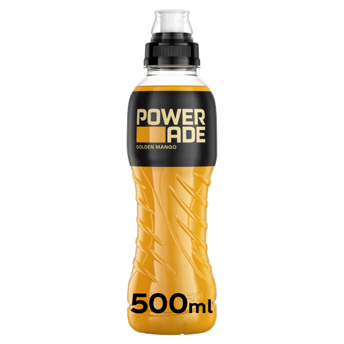 Powerade Golden Mango Sports Drink 500ml RRP £1.70 CLEARANCE XL 59p or ...