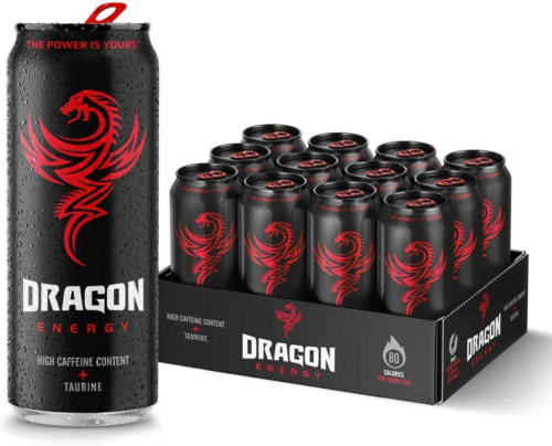 CASE PRICE 12x Red Dragon Energy Drink 500ml RRP £9.99 CLEARANCE XL £5. ...