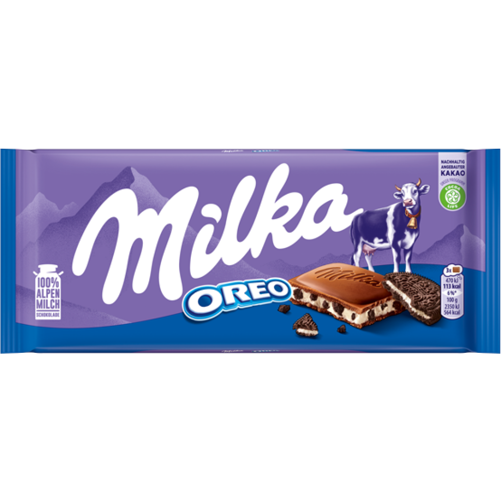 Milka Oreo Chocolate Bar 100g RRP £1.25 CLEARANCE XL 99p Clearance ...