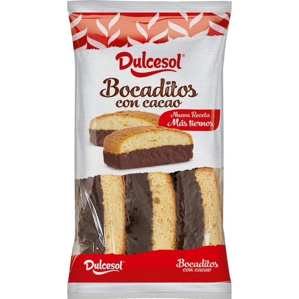 Dulcesol 6 Pack Sponge With Chocolate Slices 330g RRP £1.29 CLEARANCE ...