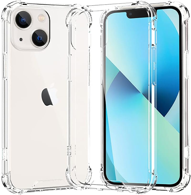 Amazon Basics Liquid Crystal Clear Soft TPU iPhone 13 Case RRP £4.99 ...