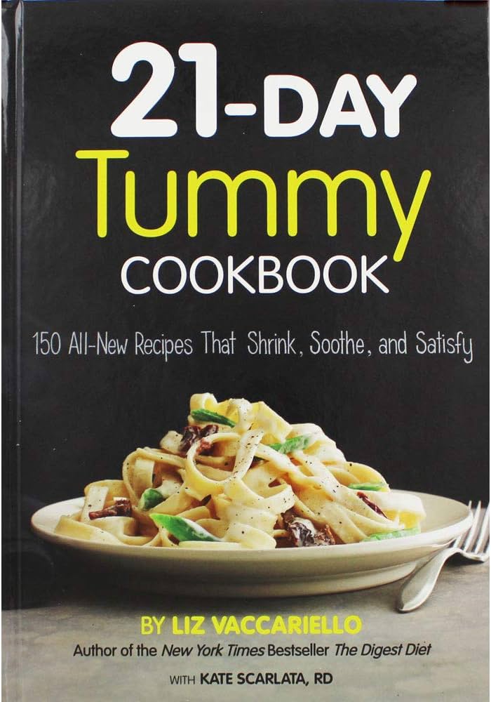 Liz Vaccariello 21-Day Tummy Diet Cookbook Hardcover Recipe Book RRP £ ...