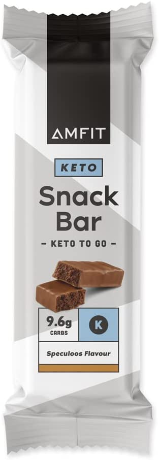 Amfit Keto Snack Bar Speculoos Flavour 45g RRP £1.49 CLEARANCE XL 59p ...
