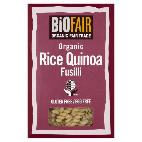 BioFair Organic Fair Trade Rice Quinoa Fusilli 250g RRP £3.29 CLEARANCE ...