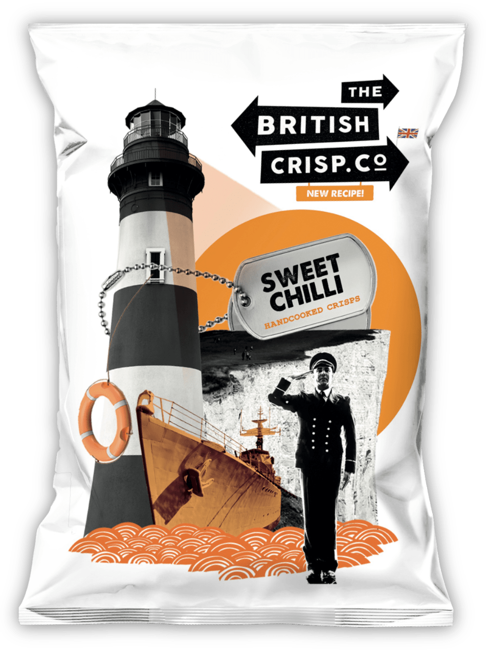 British Crisp Co Handcooked Crisps Sweet Chilli 40g RRP £1 CLEARANCE XL ...