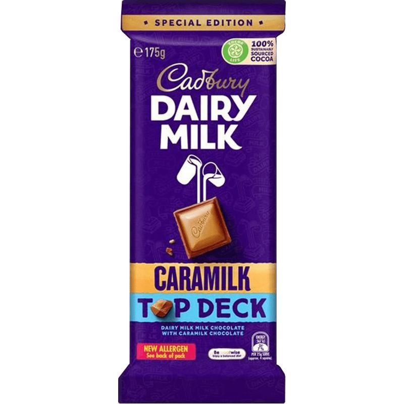 Australian Cadbury Dairy Milk Caramilk Top Deck 180g RRP £5.99 ...