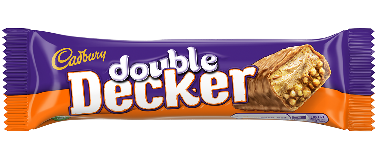 Cadbury Double Decker Chocolate Bar 54.5g RRP 60p CLEARANCE XL 39p or 3 ...