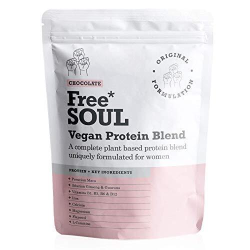 Free Soul Vegan Protein Blend Choc Flavour Formulated for Women 600g ...