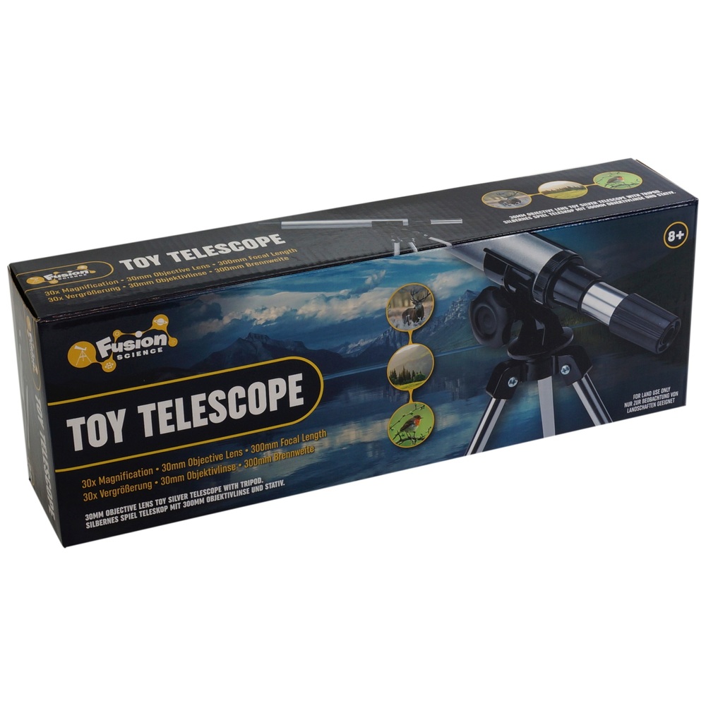 Fusion Science 30mm Metal Telescope RRP £9 CLEARANCE XL £6.99 Clearance ...