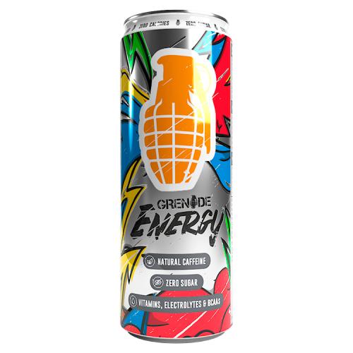 Grenade Energy Drink Zero Sugar 330ml RRP £2 CLEARANCE XL 59p or 2 for ...