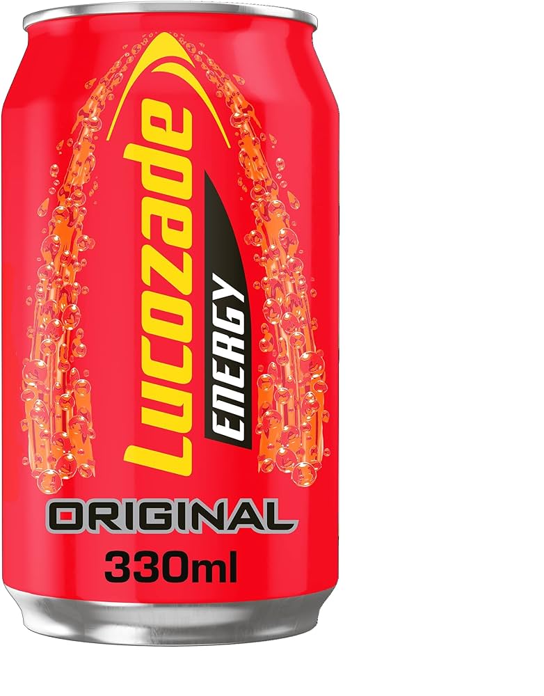 Lucozade Energy Original Can 330ml RRP 69p CLEARANCE XL 39p or 3 for ...