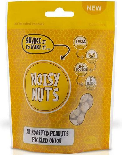 Noisy Nuts Air Roasted Peanuts Pickled Onion 45g RRP £2 CLEARANCE XL ...