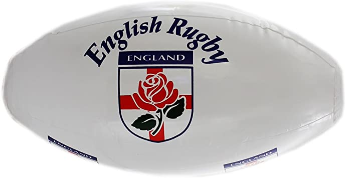 PMS Inflatable England Rugby Ball RRP £4.99 CLEARANCE XL £1.99 ...