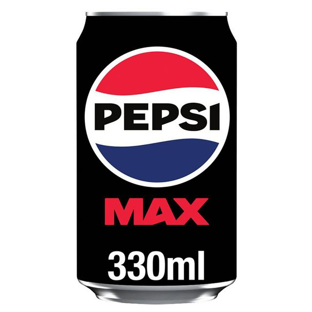 Pepsi Max No Sugar Cola Can 330ml RRP 59p CLEARANCE XL 39p or 3 for 99p ...