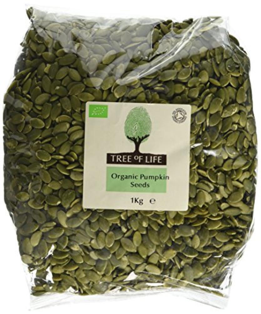 Tree Of Life Organic Pumpkin Seeds 1kg RRP £6.99 CLEARANCE XL £2.99 ...