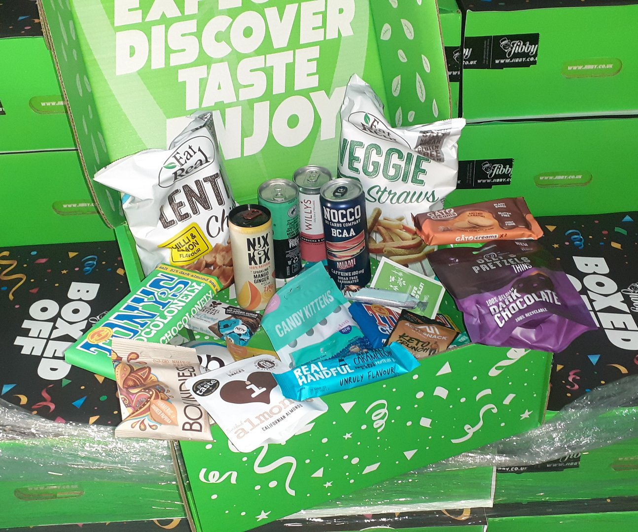 FREE DELIVERY Jibby Boxed Off EXCLUSIVE Premium Health Box RRP £53 ...