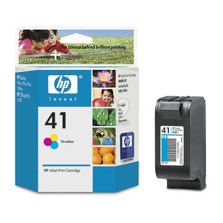HP Invent 41 Tri-Colour Inkjet Print Cartridge RRP £19.99 CLEARANCE XL ...