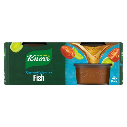 Knorr 4 Fish Stock Pot RRP £1.90 CLEARANCE XL 59p or 2 for £1 Clearance ...